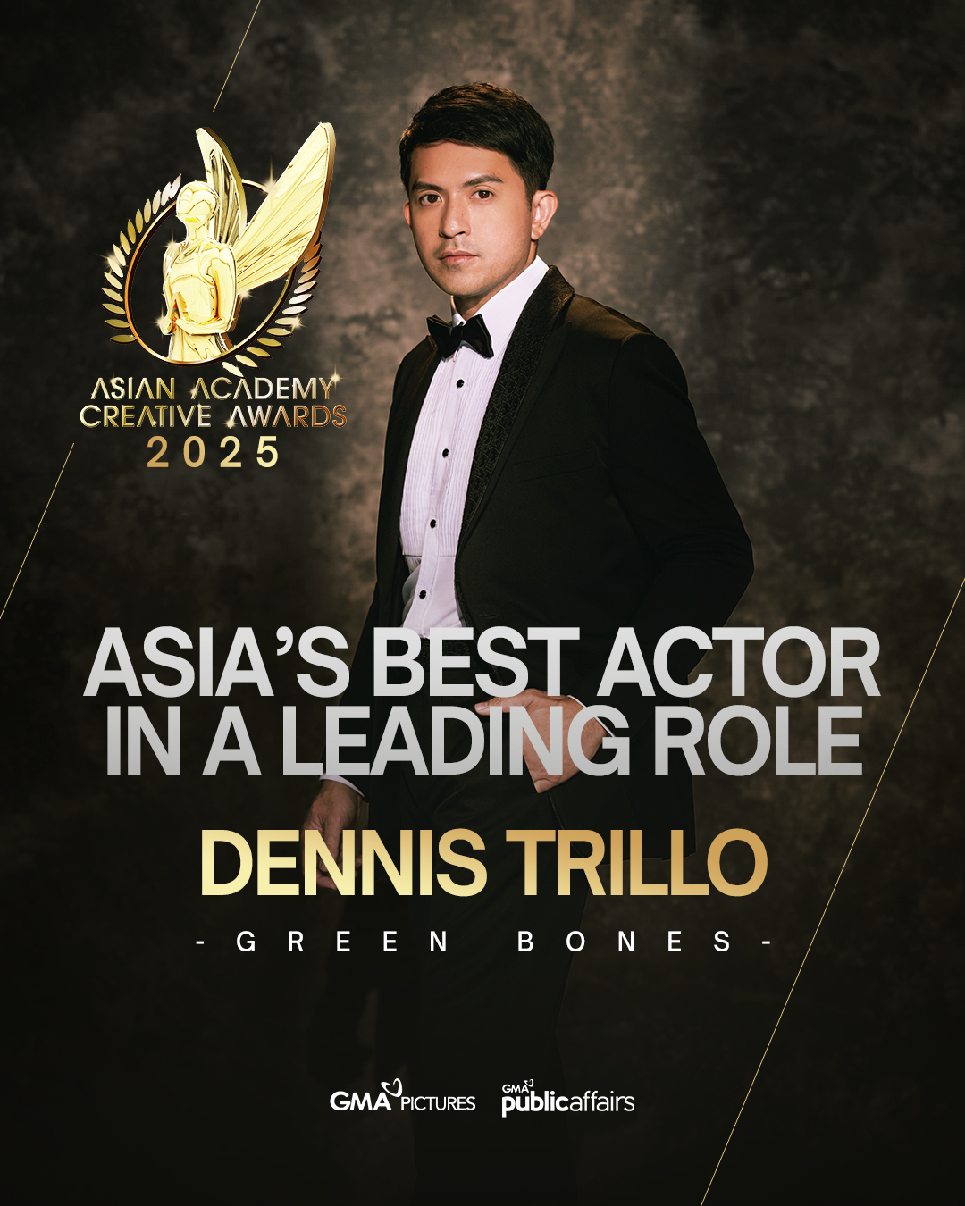 Filipino Actor Is Dubbed The Best In The AACA 2025 For Green Bones Film ...